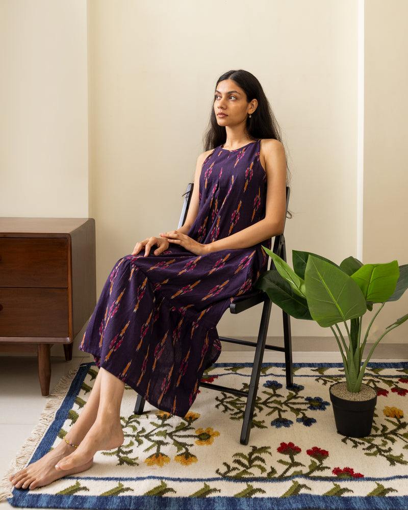 Shop Jamun Ikat Dress – Handcrafted & Comfortable – ADAH BY LEESHA