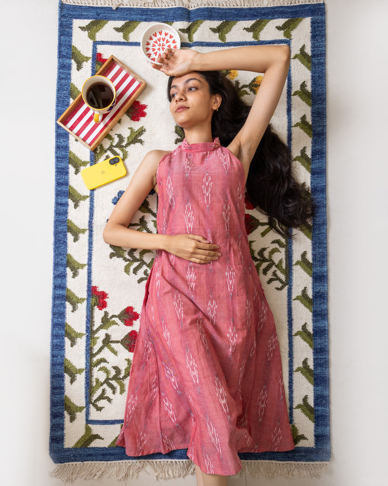 Shop Avani Ikat dress – Handcrafted & Comfortable – ADAH BY LEESHA