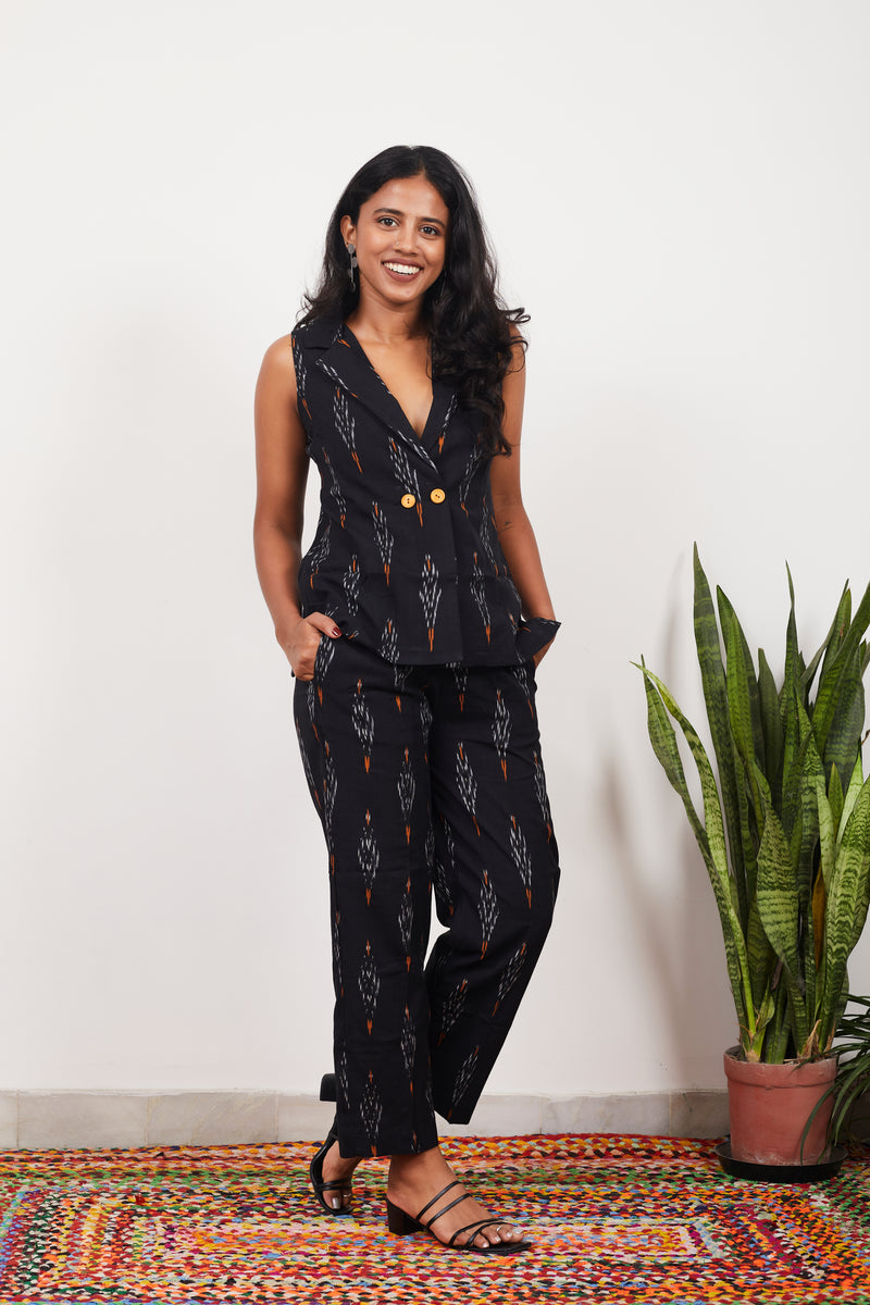 Shop Mashk Ikat Co-ord Set – Handcrafted & Comfortable – ADAH BY LEESHA